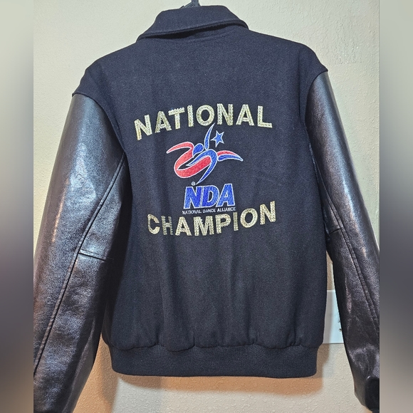 NDA | Jackets & Coats | Varsity Blinged Nda Champion National Dance ...